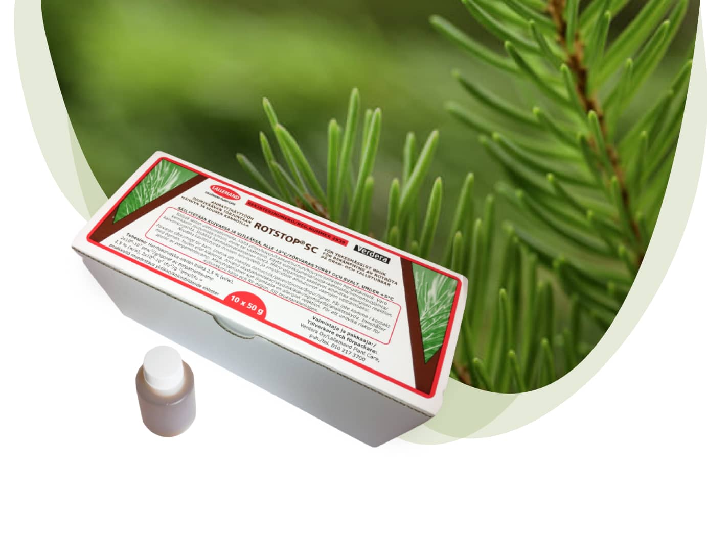Rotstop® biofungicide for biological stump treatment